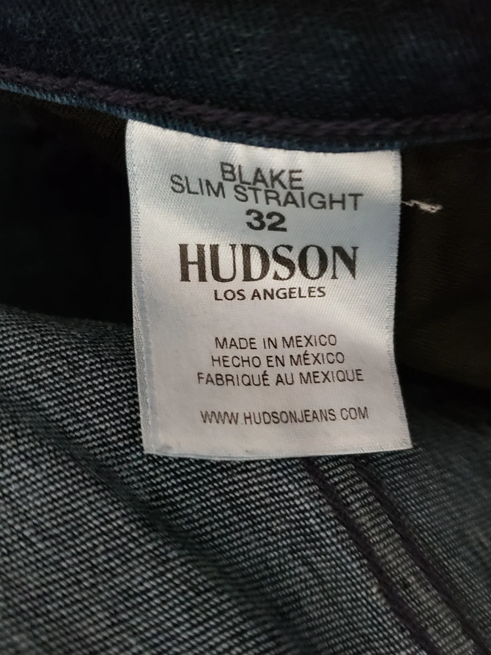 Hudson Jeans | Jeans | Hudson Jeans Mens 32 Dark Navy Blake Slim ...